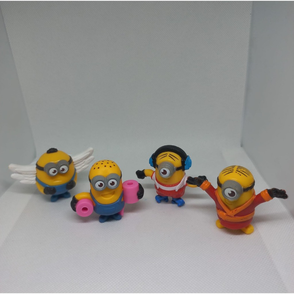 Bonecos Minions Coleção Meu Malvado Favorito Mcdonalds | Shopee Brasil