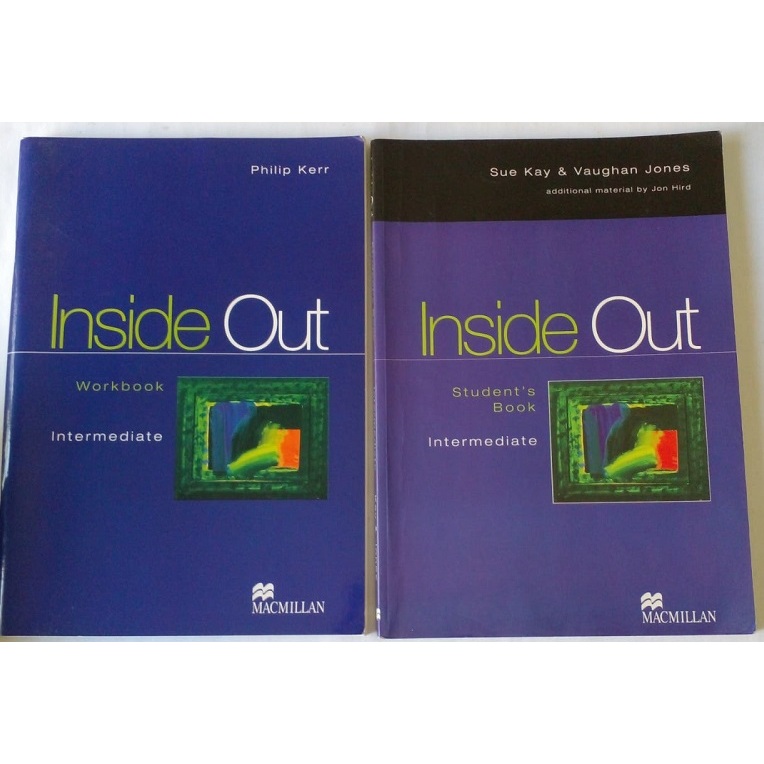 Kit Inside Out Intermediate - Students Book + Workbook - 2 Volumes - Philip Kerr | Shopee Brasil