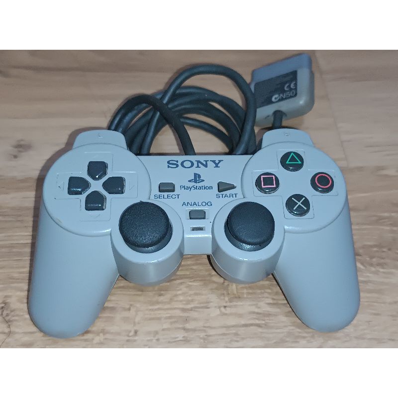 Controle Original Playstation 1 Fat Com Analógico | Shopee Brasil