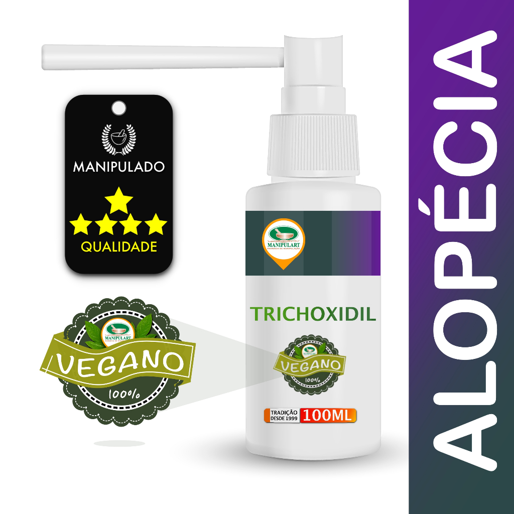 TRICHOXIDIL | ESCOLHA VEGANA PARA O TRATAMENTO CAPILAR | Shopee Brasil