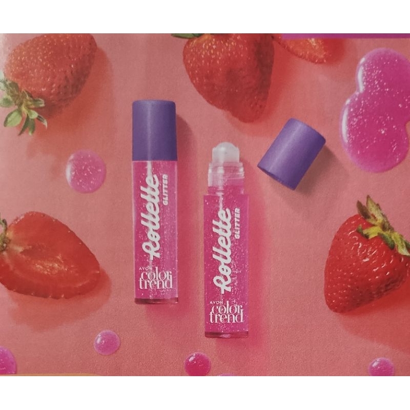 Brilho Gloss Avon Rollete para Lábios brilho labial Color Trend 5,5ml ...