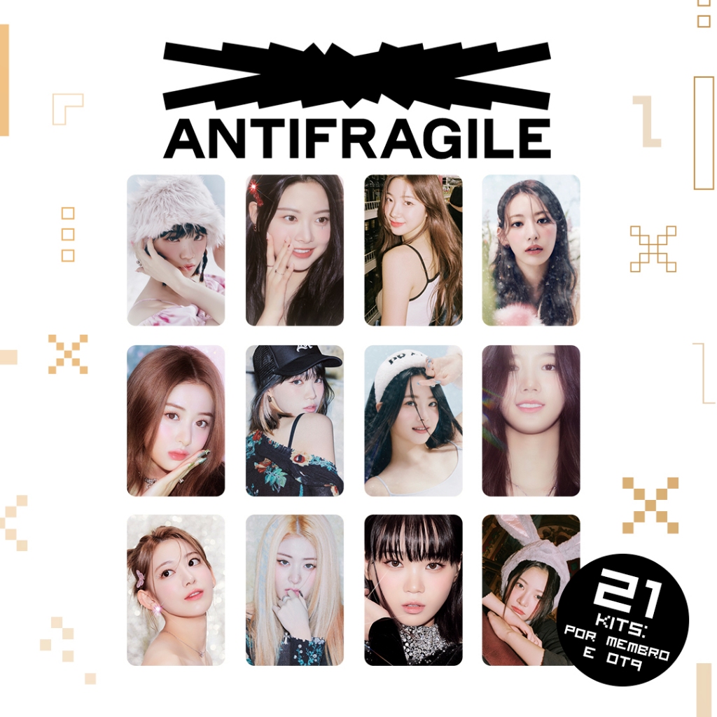 Antifragile - LE SSERAFIM - Kits Photocard Fanmade Lomocard KPOP ...