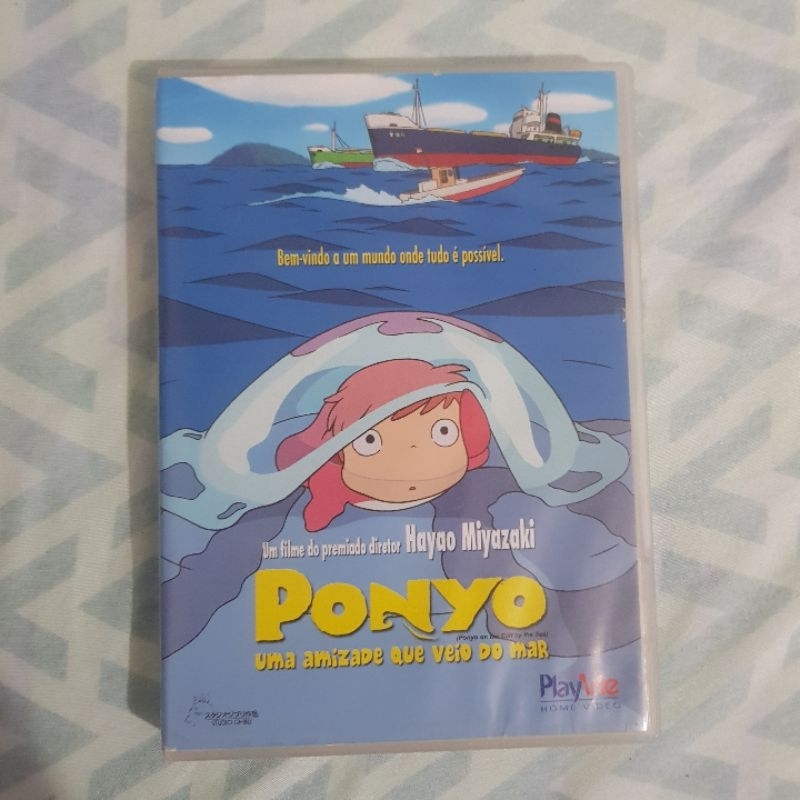 Dvd ponyo Studio ghibli | Shopee Brasil