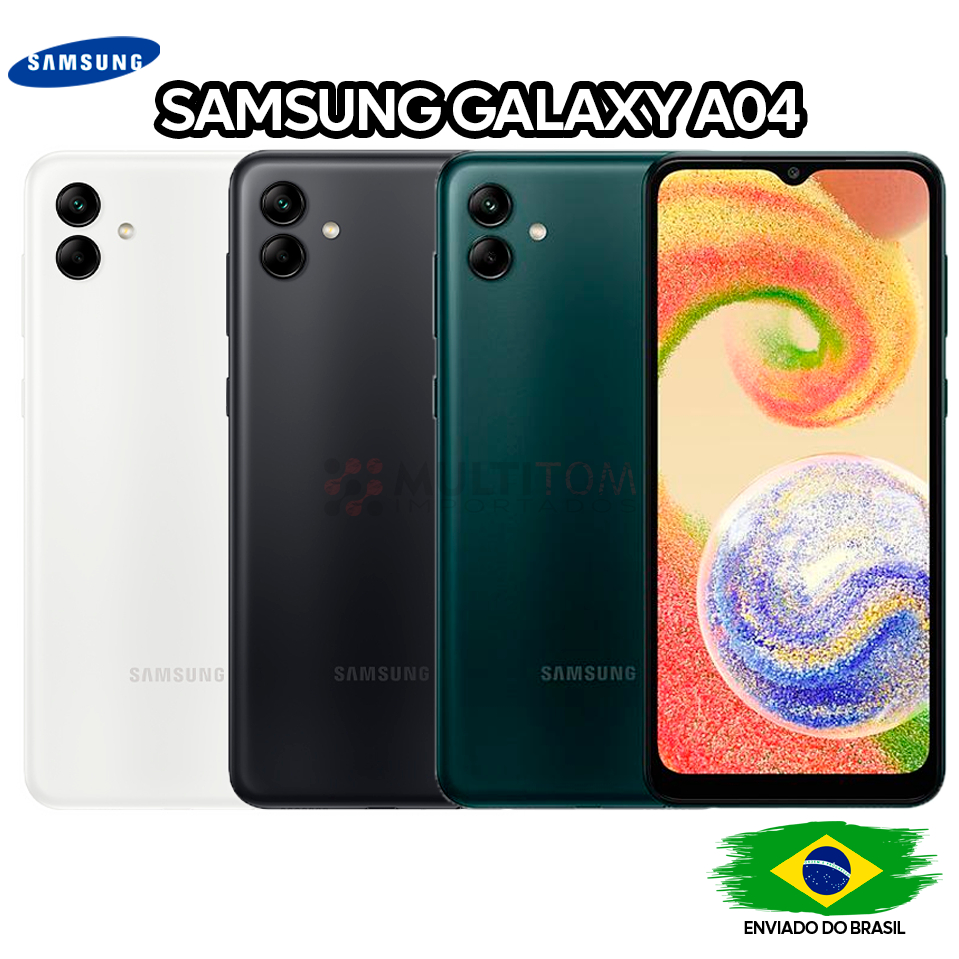 Samsung Galaxy A04 SM-A045 128/4GB 64/4GB Ram | Shopee Brasil