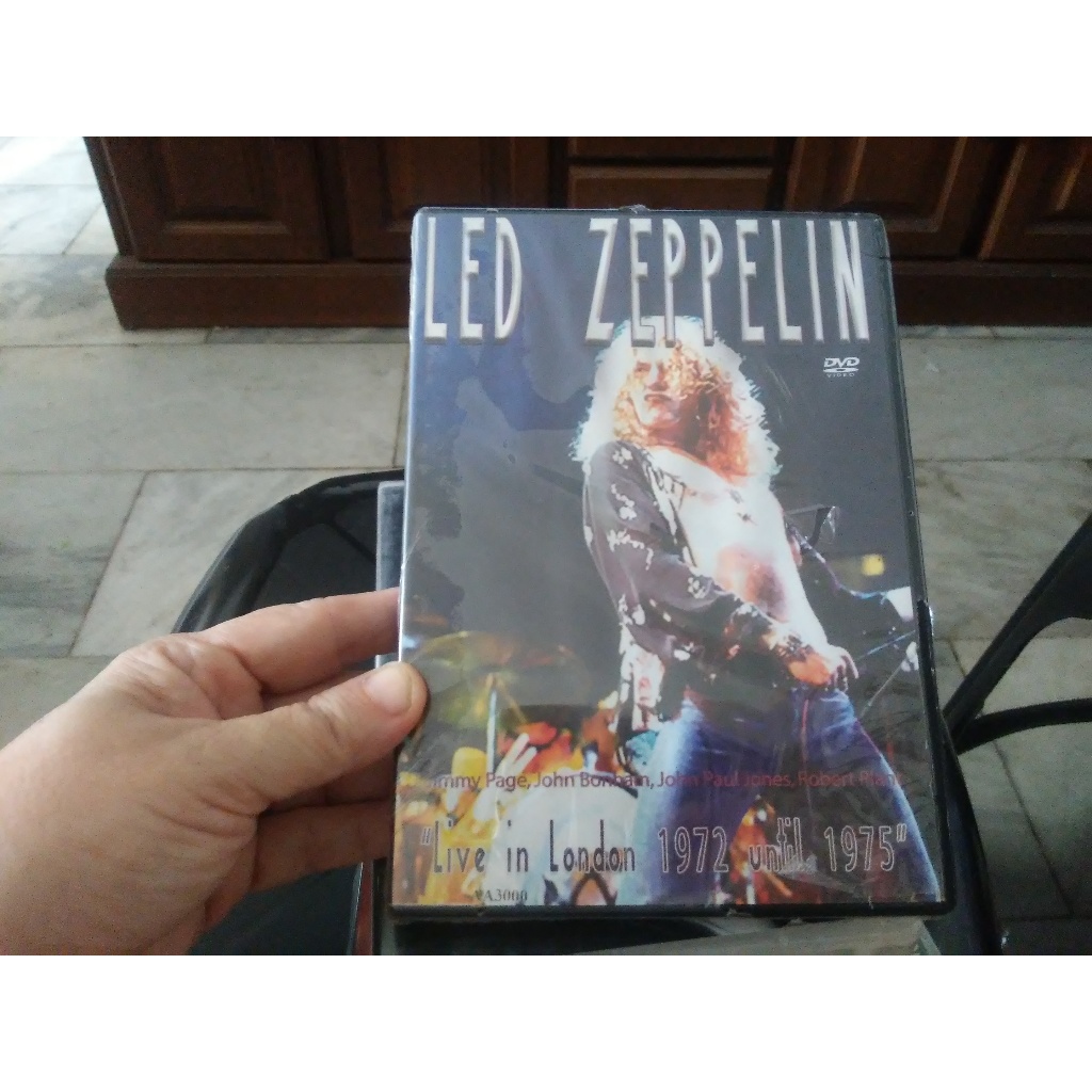 DVD LED ZEPPELIN LIVE IN LONDON 1972 UNTIL 1975 (NOVO LACRADO DE ...