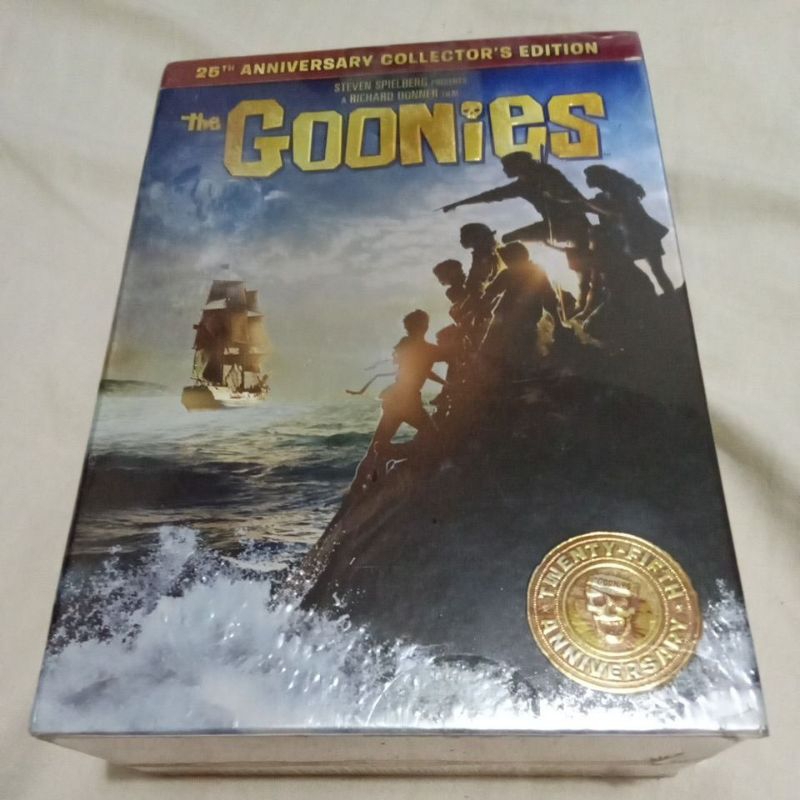DVD lacrado The Goonies Box americana 25th Anniversary Collector's ...