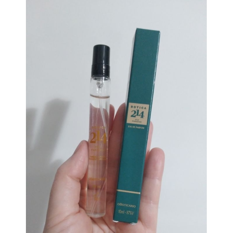 Miniatura Botica 214 Fiji Paradise EDP (M) 10ml | Shopee Brasil