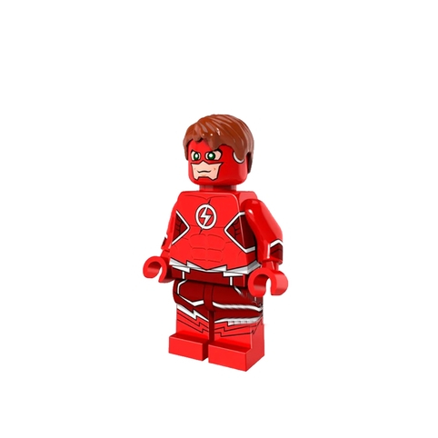 Boneco Kid Flash Wally West Minifigure Liga Aquaman Shazam Super Filho ...