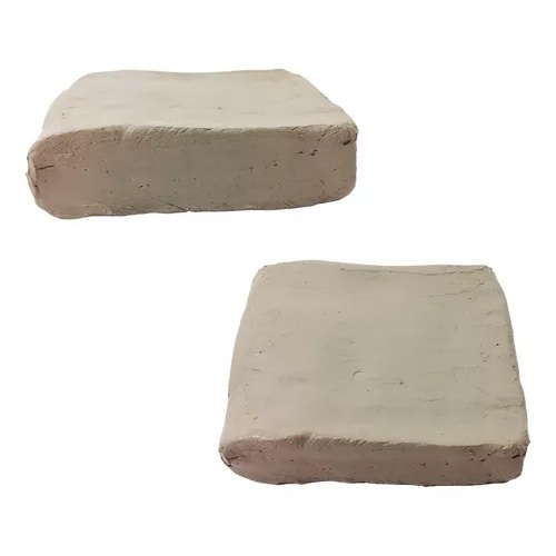 Argila Natural Escolar 3 kgs Ideal para Modelar - Artesanato em Geral ...