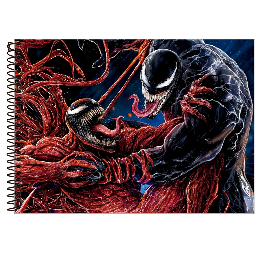 Caderno de Desenho Venom Escolar | Shopee Brasil