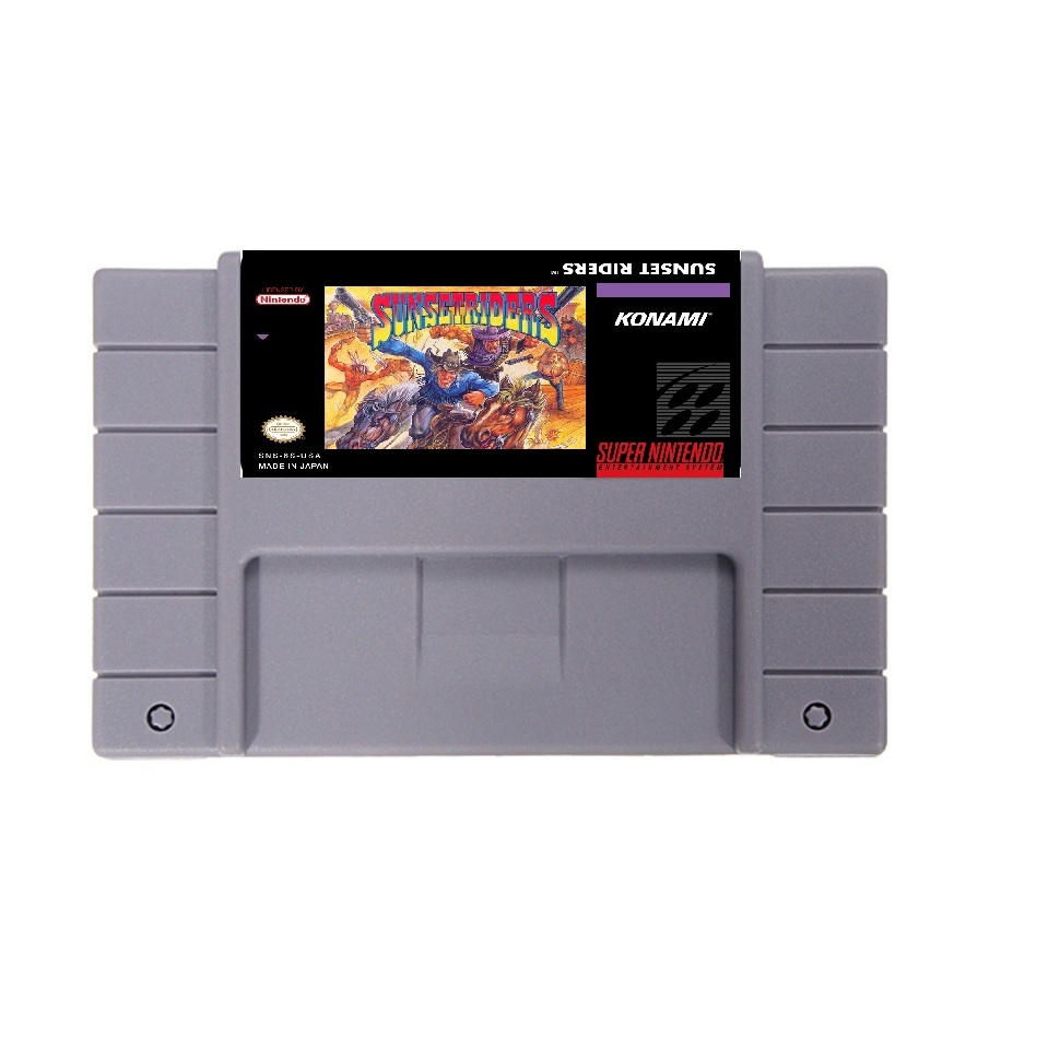 Sunset Riders Velho Oeste Legendado em Português Super Nintendo Snes ...