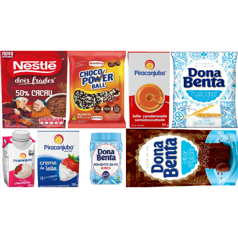 Kit bolo Chocolate | Shopee Brasil