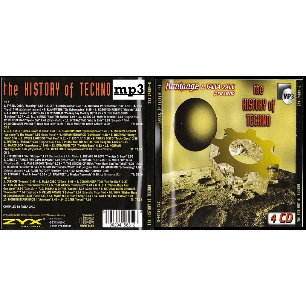 techno (The History Of Techno) | Shopee Brasil