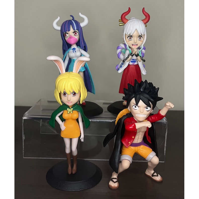 Figures One Piece (Wano) - Luffy/ Yamato/ Carrot/ Ulti | Shopee Brasil