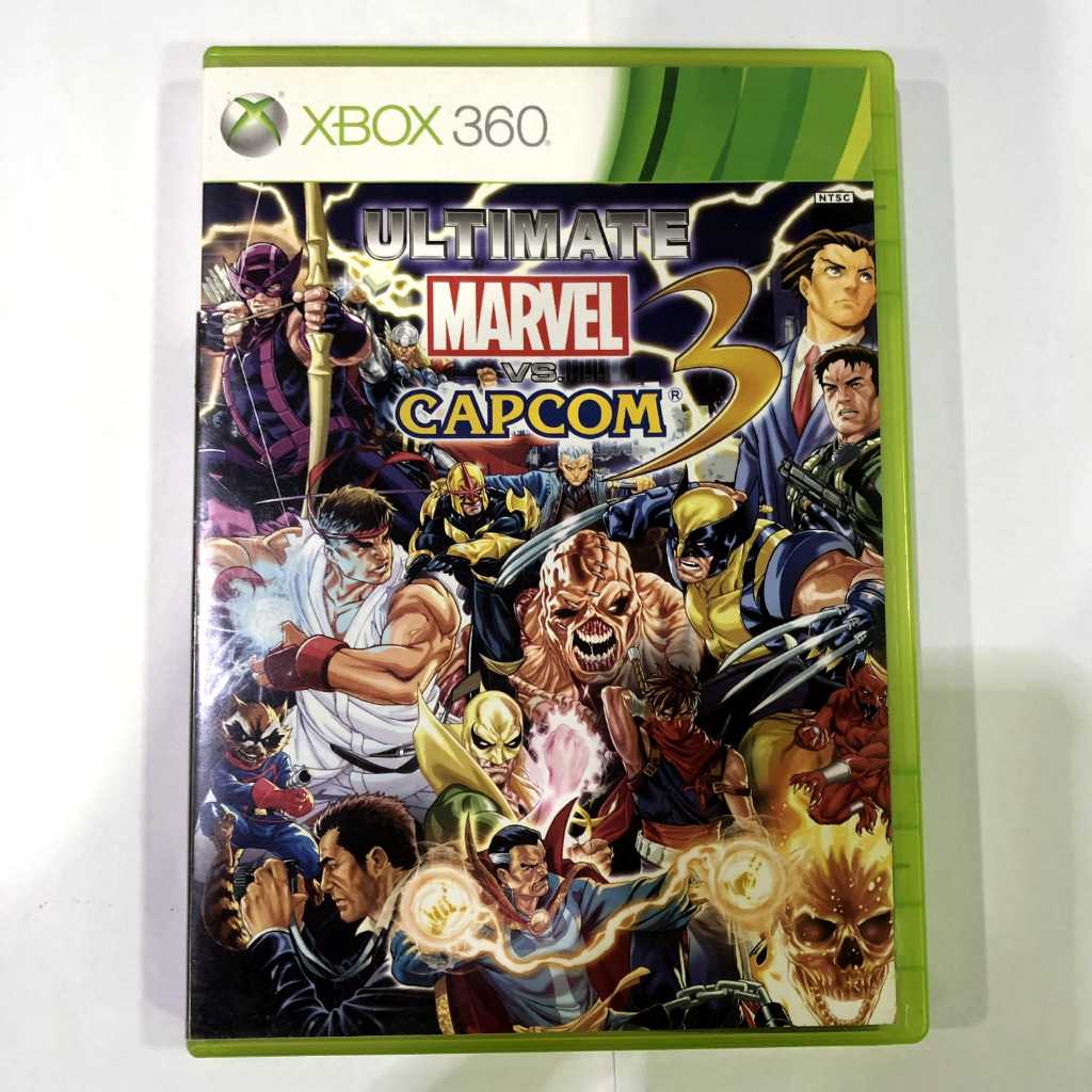 Jogo Ultimate Marvel Vs Capcom 3 Xbox 360 Mídia Física | Shopee Brasil