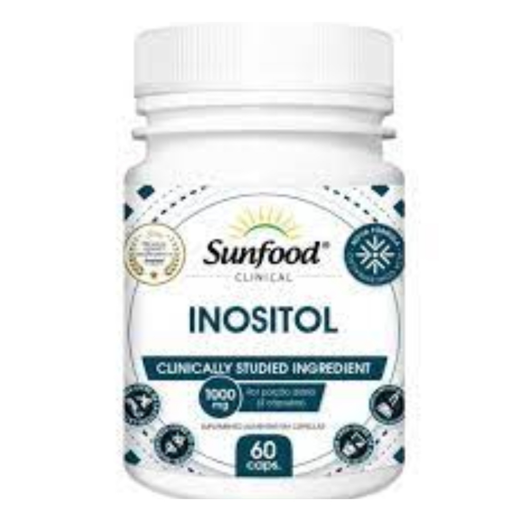Inositol 1000mg 60 Caps Sunfood | Shopee Brasil