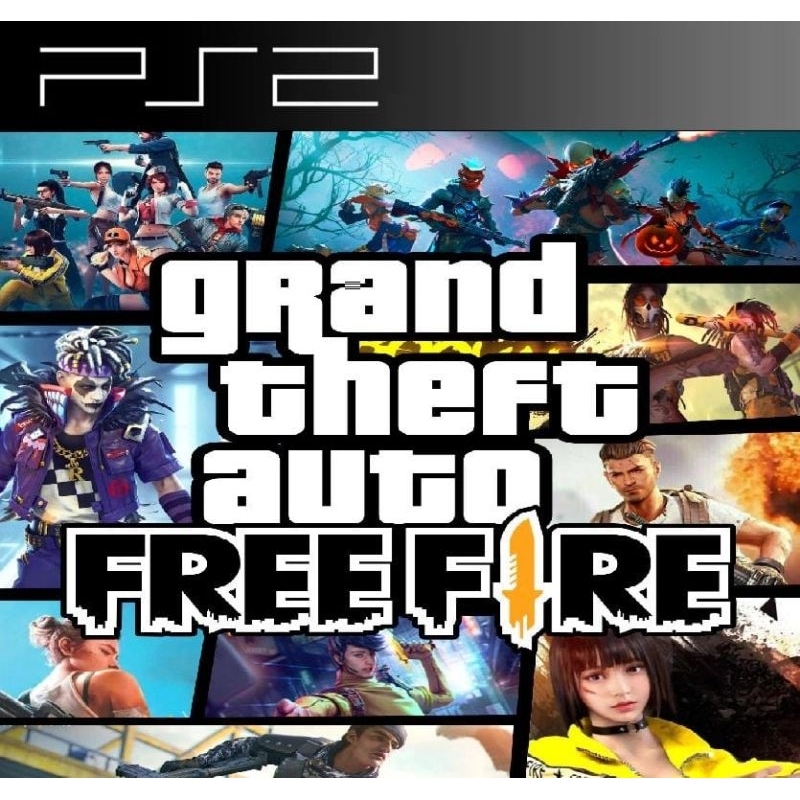 GTA FREE FIRE PS2 | Shopee Brasil