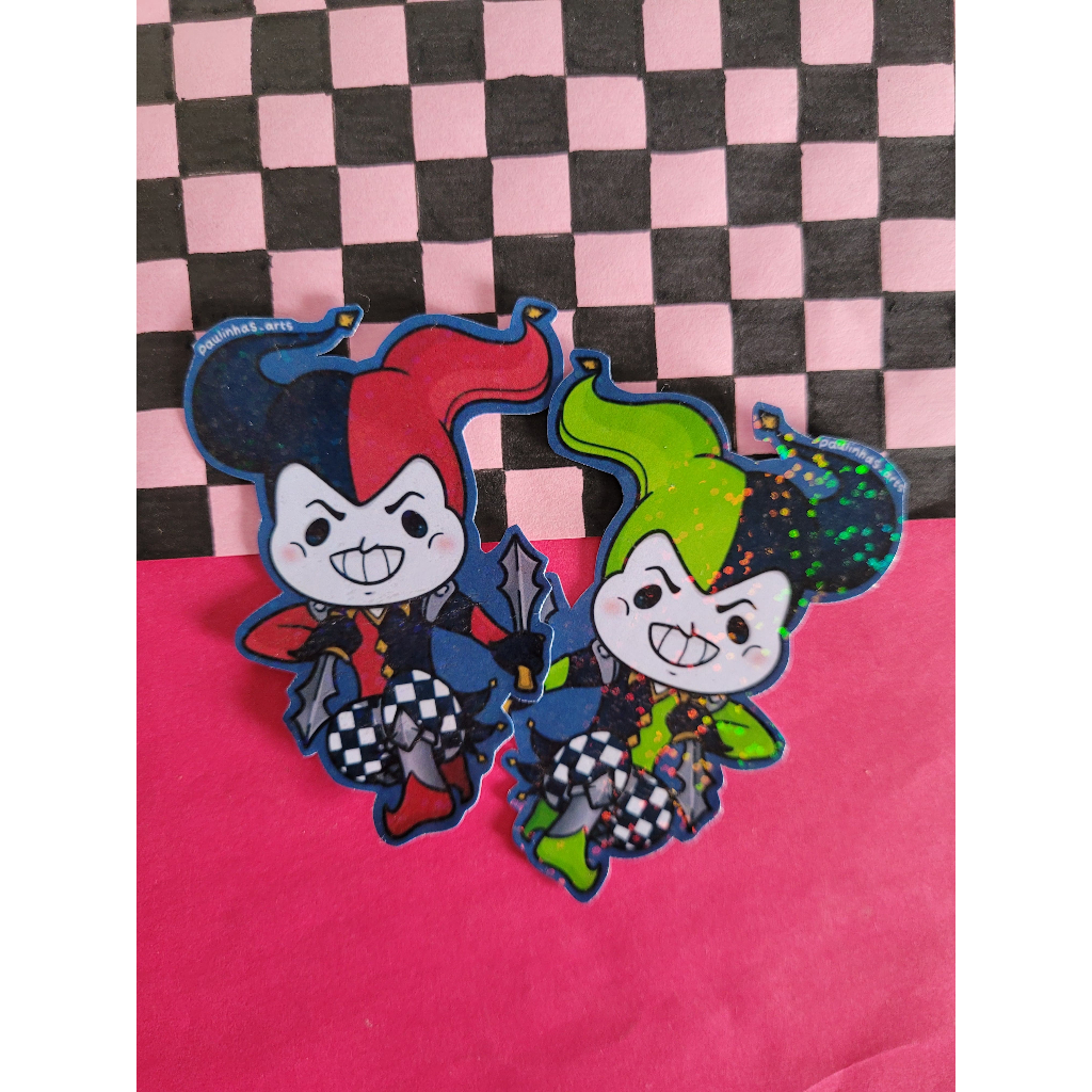 Adesivo League of Legends Shaco jg jungle assassino lol chibi sticker fofo | Shopee Brasil