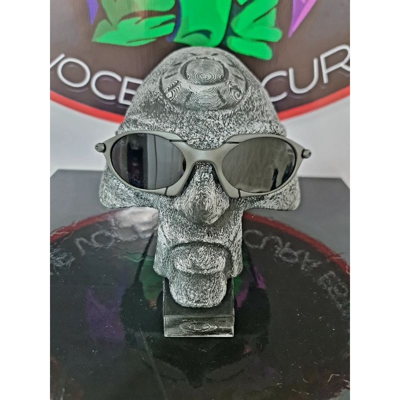 Óculos de sol Lupa Oakley Romeu 1 armação toda de metal. | Shopee Brasil