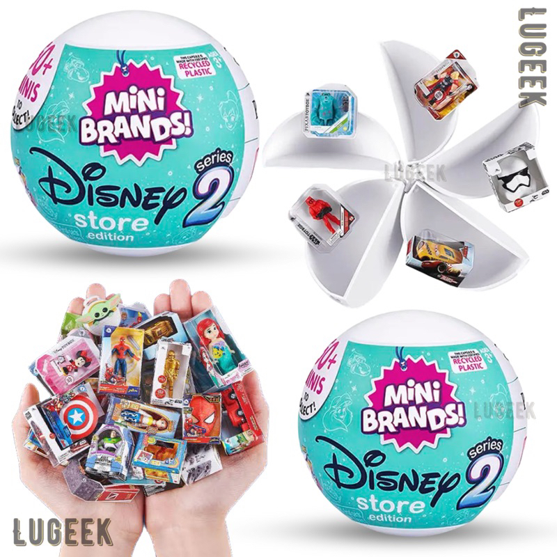 Mini brands Disney série 2 - bolinhas- miniaturas Original - Marvel ...