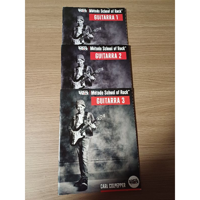 Carl CulpepperThe School Of Rock Method - Guitar Book | Shopee Brasil