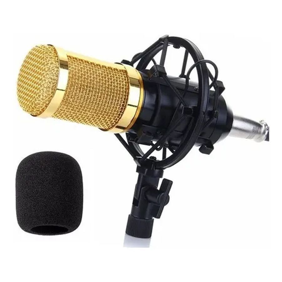 Microfone Condensador Podcast Studio Gravação Profissional | Shopee Brasil