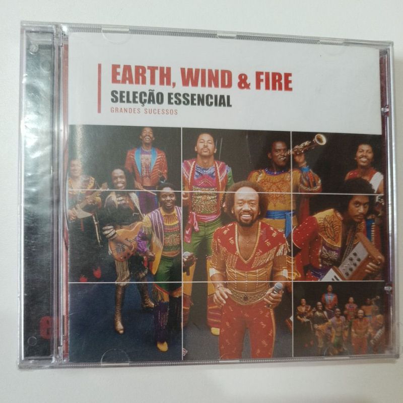 CD EARTH, WIND & FIRE/SELEÇÃO ESSENCIAL/GRANDES SUCESSOS. | Shopee Brasil