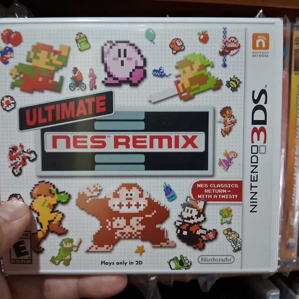 Jogo Ultimate Nes Remix - Nintendo 3ds - AMERICANO - LACRADO - RARO ...