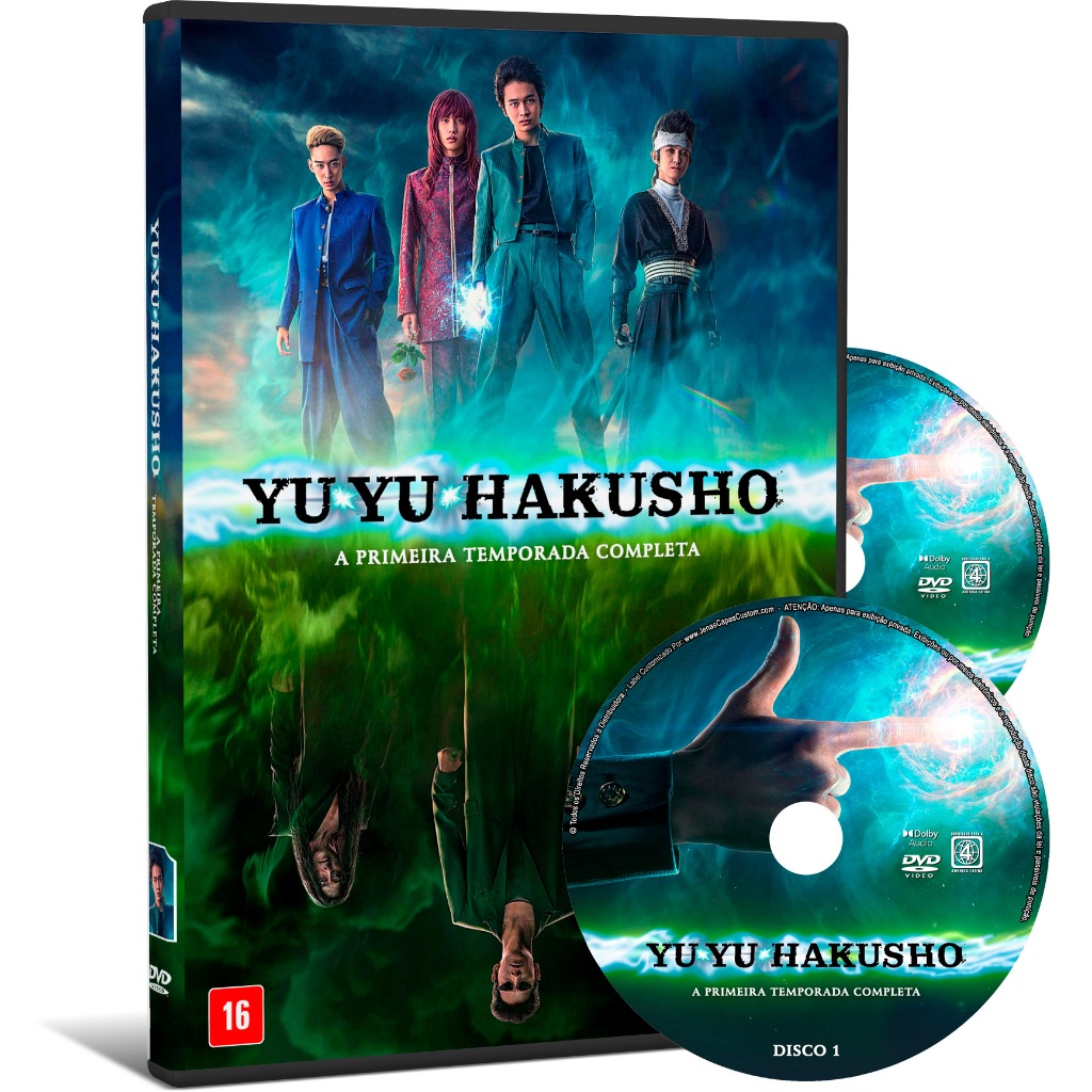 DVD Yu Yu Hakusho 1ª Temporada (2023) | Shopee Brasil