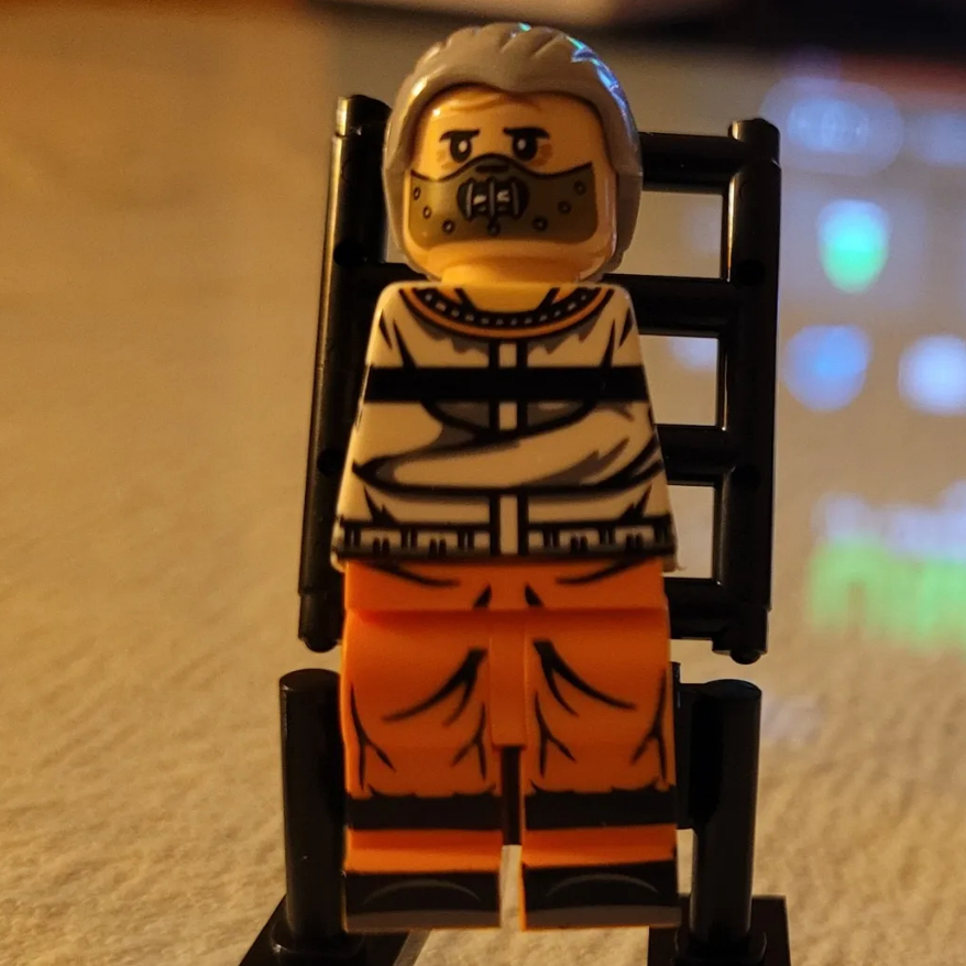 Boneco Hannibal Lecter Lego Filme Terror | Shopee Brasil