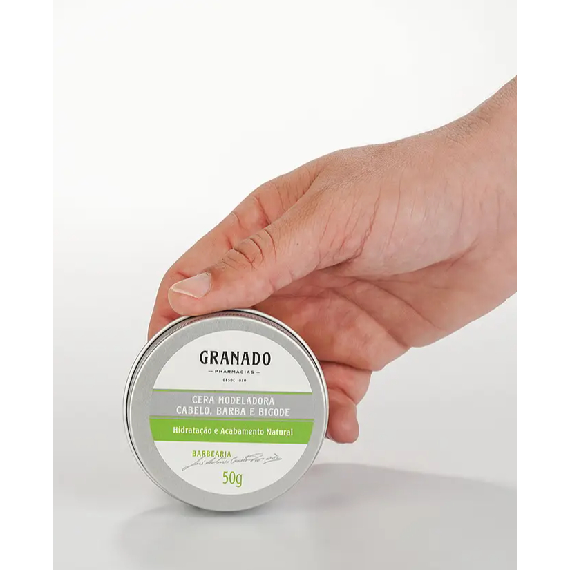 Cera Modeladora Granado para Cabelo, Barba e Bigode 50g | Shopee Brasil