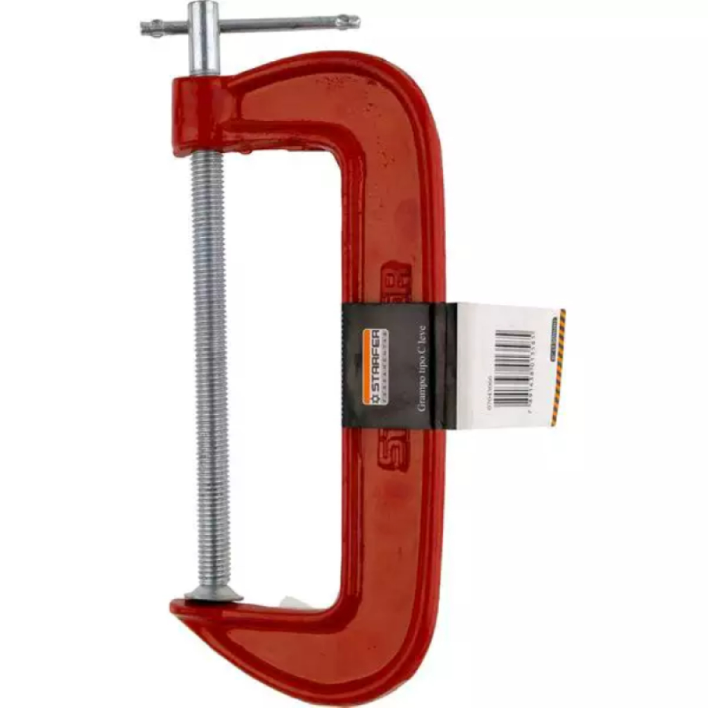 Grampo tipo c 6 polegadas Starfer | Shopee Brasil