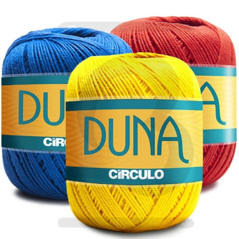 Linha Duna círculo 170m cores lisas. | Shopee Brasil