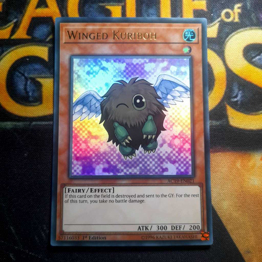 Winged Kuriboh (Kuriboh Alado) - Ultra Raro Foil - Original - Yu-gi-oh ...