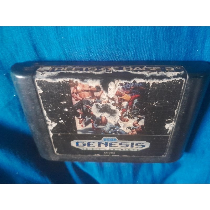 Streets Of Rage 2 Original Americano Shopee Brasil 8325