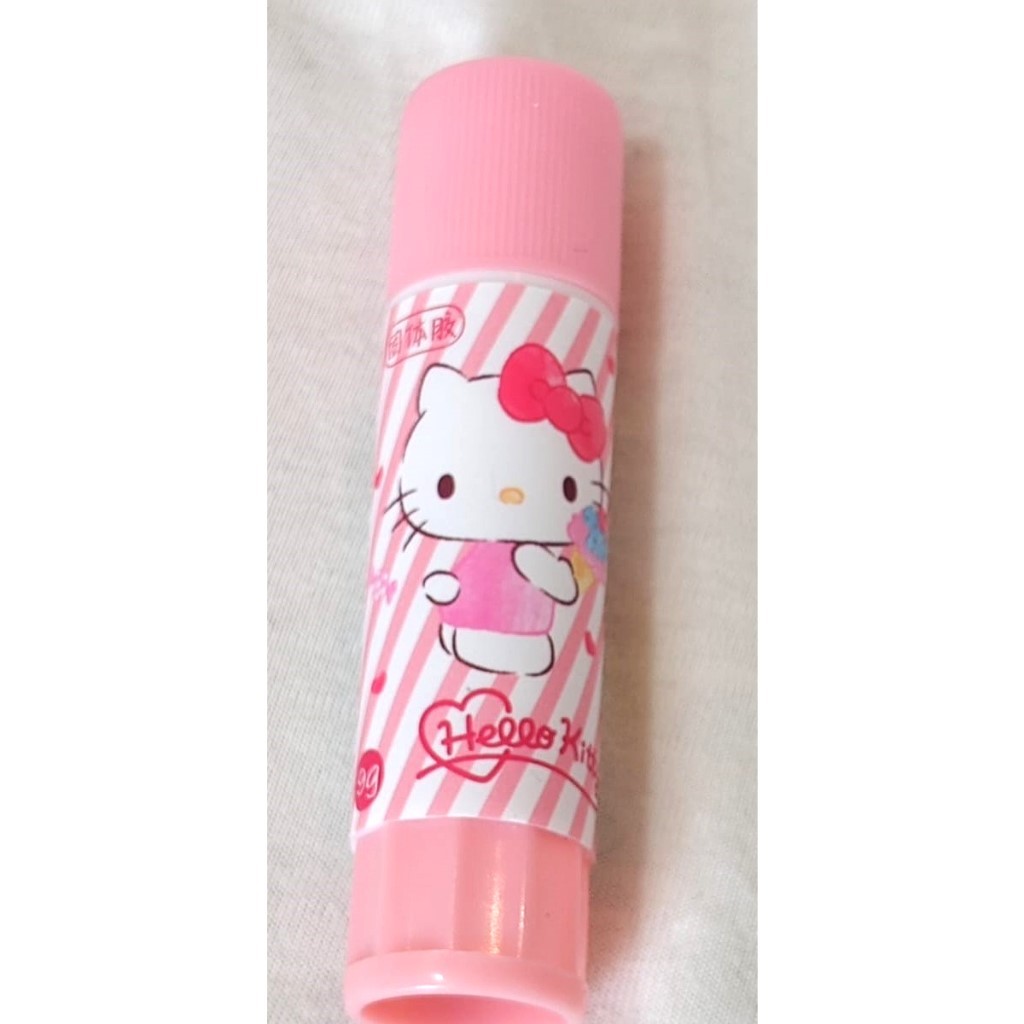 Cola bastão da Turma da Hello Kitty, escolar, material, Sanrio | Shopee ...
