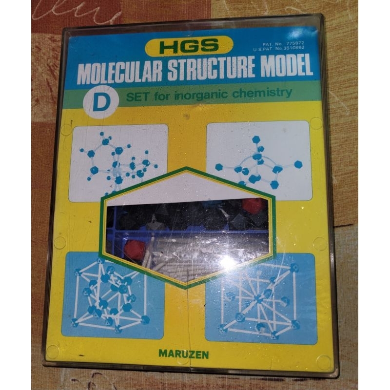 HGS Molecular Structure Model Kit, Inorganic Chemistry (Maruzen, Type D ...