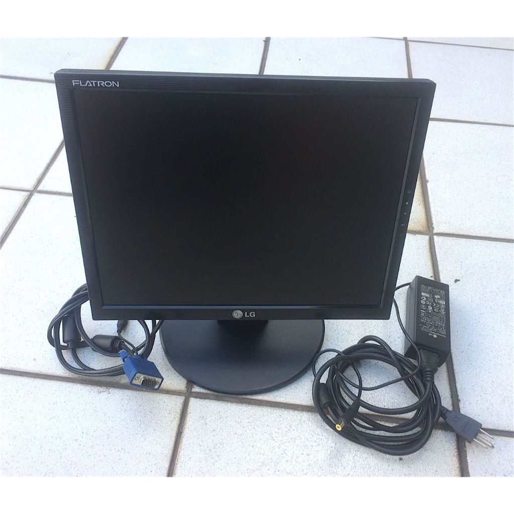 Monitor LG Flatron L1553s-bf 15 - Funcionando | Shopee Brasil