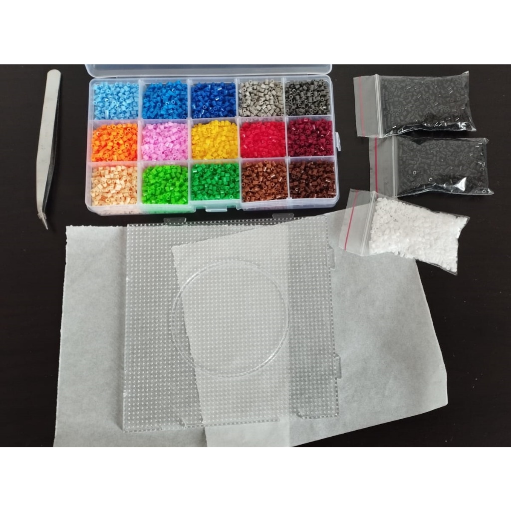 Perler beads, Hama Bead, Pixel Arte 2.6mm Kit Beads 10.500 Pçs ...