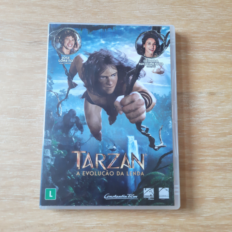 DVD de Filme, Tarzan A Evolução Da Lenda - ORIGINAL | Shopee Brasil