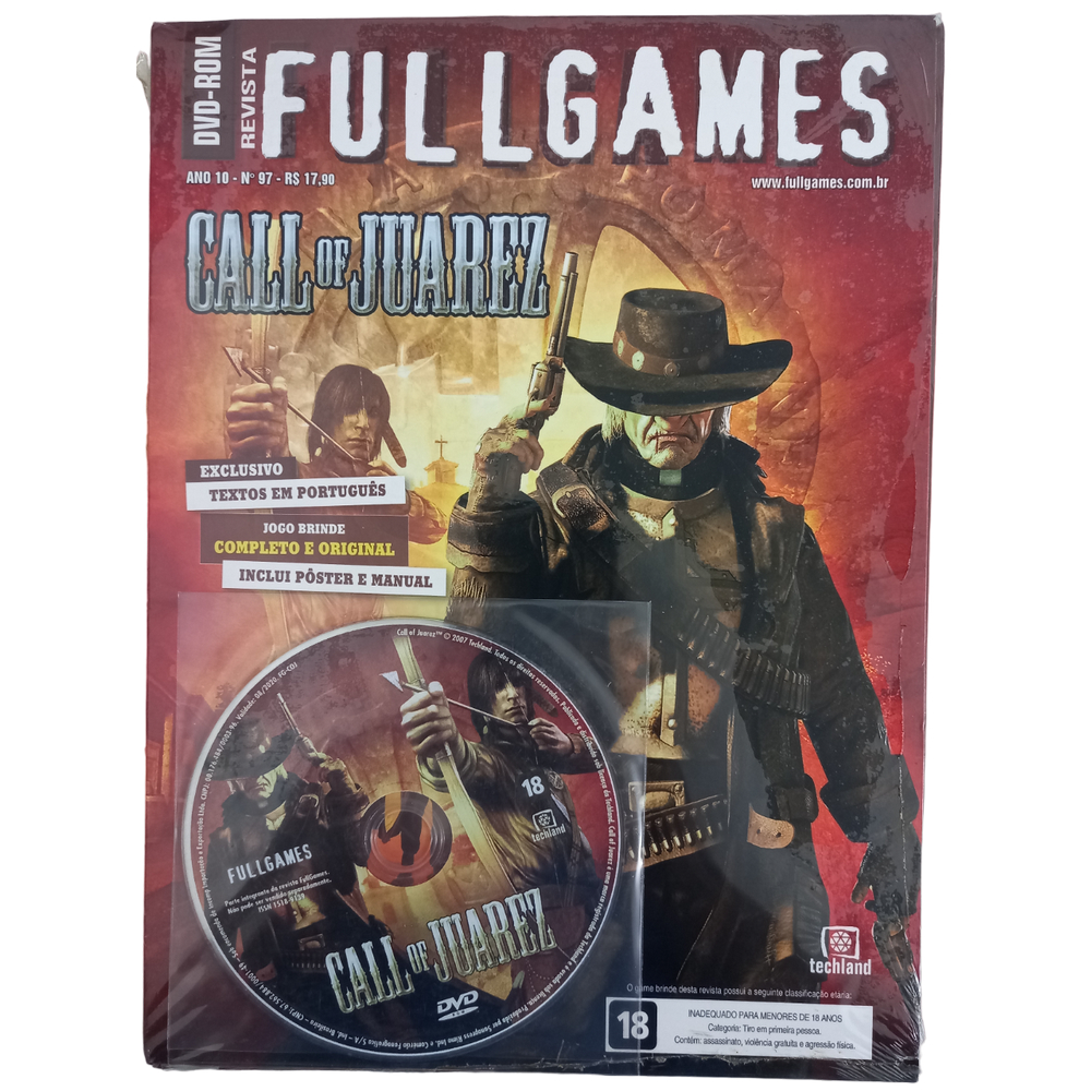 Call of Juarez Original Lacrado Mídia Física FullGames PC | Shopee Brasil