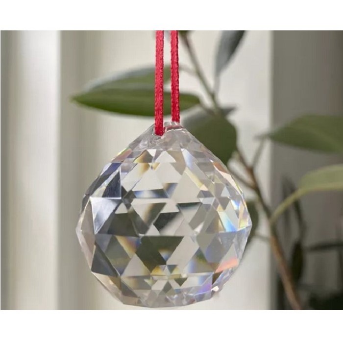 Kit Feng Shui Bola Esfera Multifacetada Cristal K9 40mm | Shopee Brasil