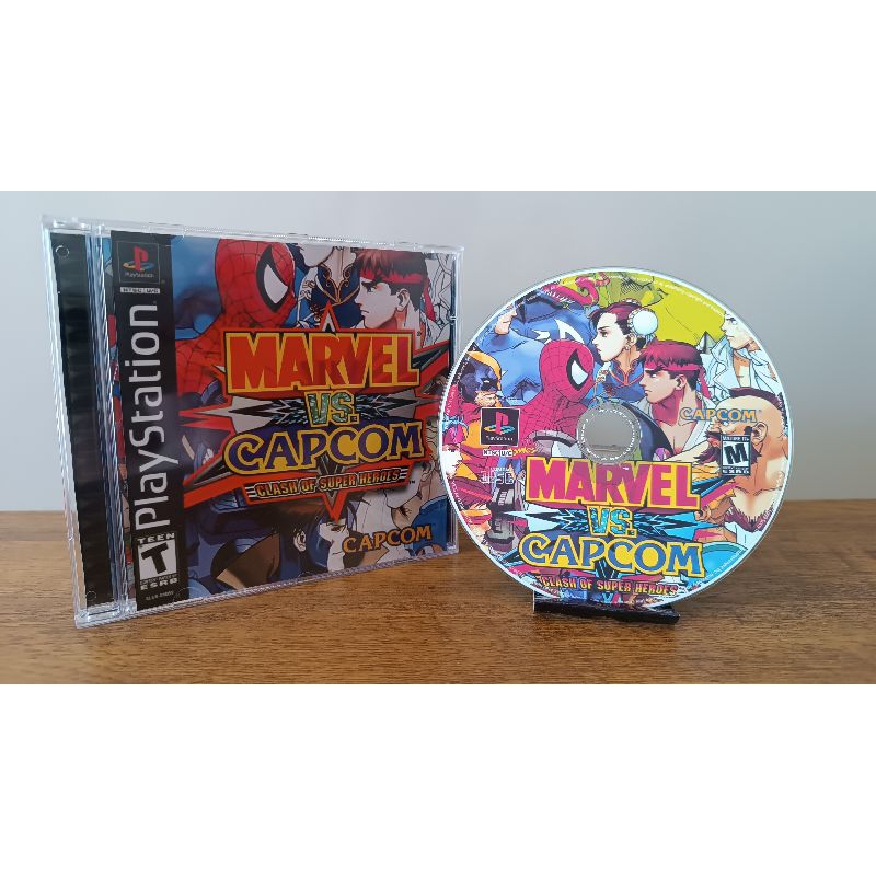 Jogo Marvel vs. Capcom: Clash of Super Heroes - Playstation 1 | Shopee ...