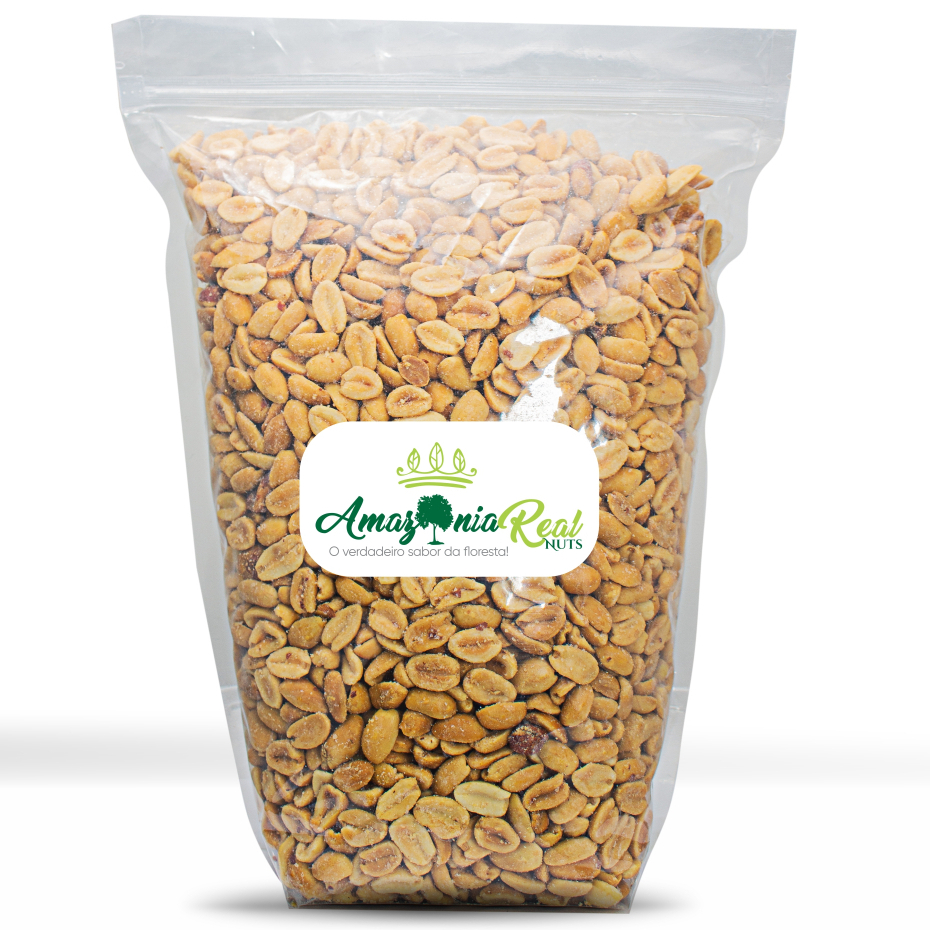 Amendoim Torrado Sem Pele Premium Sem Sal [COM ATM] - 500G/1KG ...