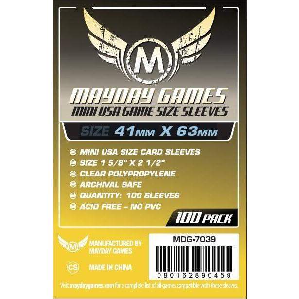 Mayday Mini Usa Card Sleeves (41x63mm) | Shopee Brasil