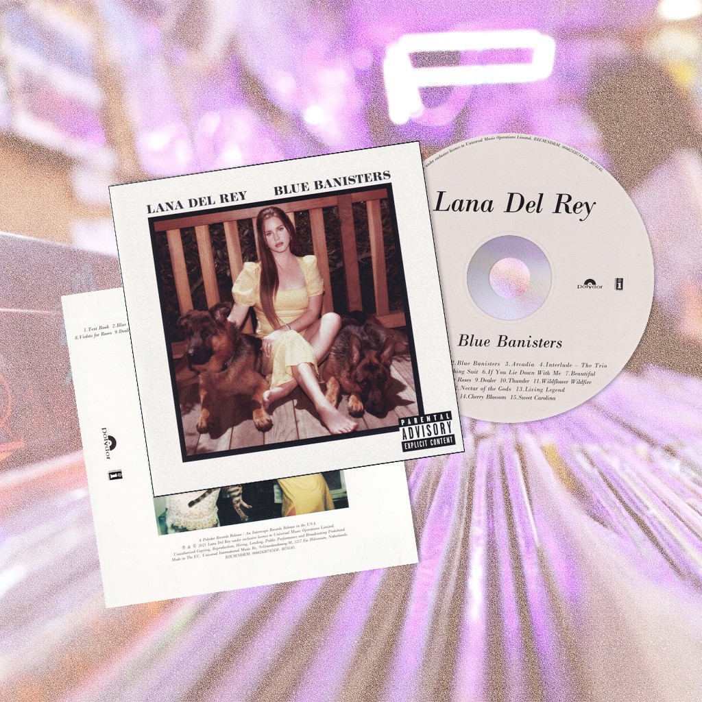 CD Blue Banisters Lana del Rey Fanmade | Shopee Brasil