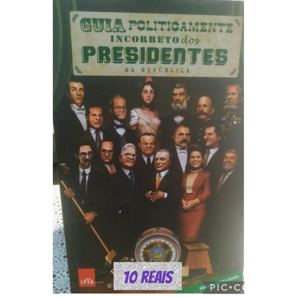 Guia Politicamente Incorreto Dos Presidentes Da Republica | Shopee Brasil