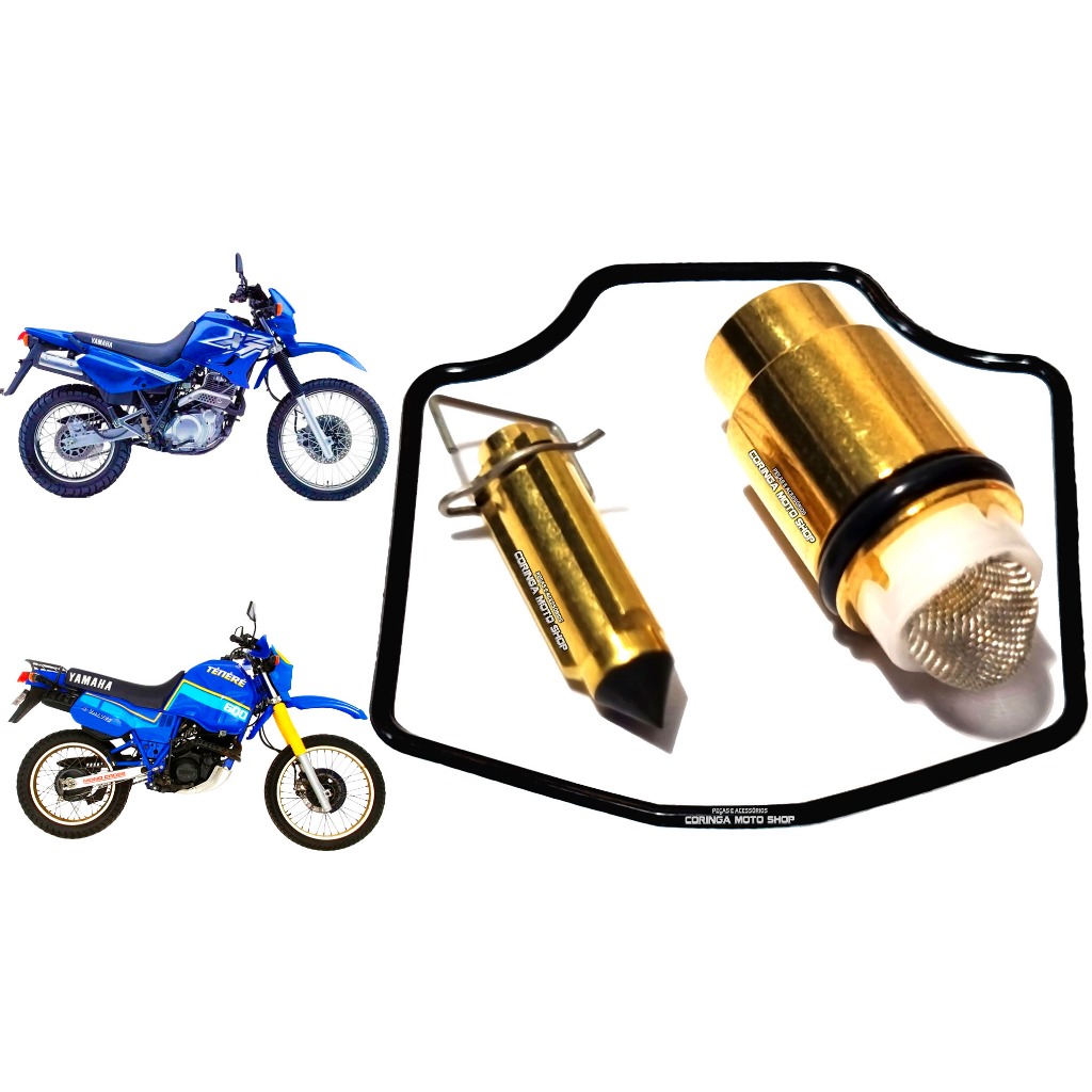 Agulha E Sede + O-ring Da Boia Carburador Yamaha Xt 600 | Shopee Brasil