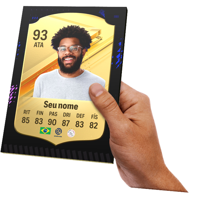 Placa Decorativa Personalizada EAFC 24 Card Fifa Rare Gold | Shopee Brasil