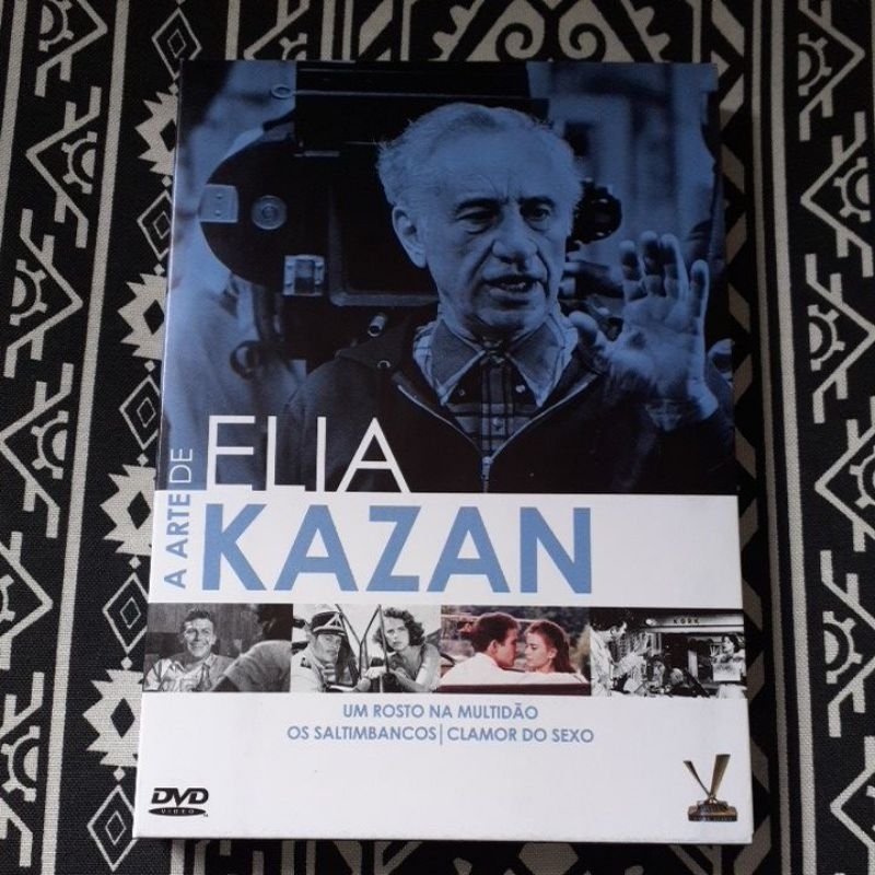 DVD a arte de elia kazan - amaray com cards. raro | Shopee Brasil